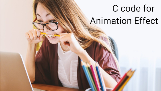 Program 7 code animation effect - Tutorials