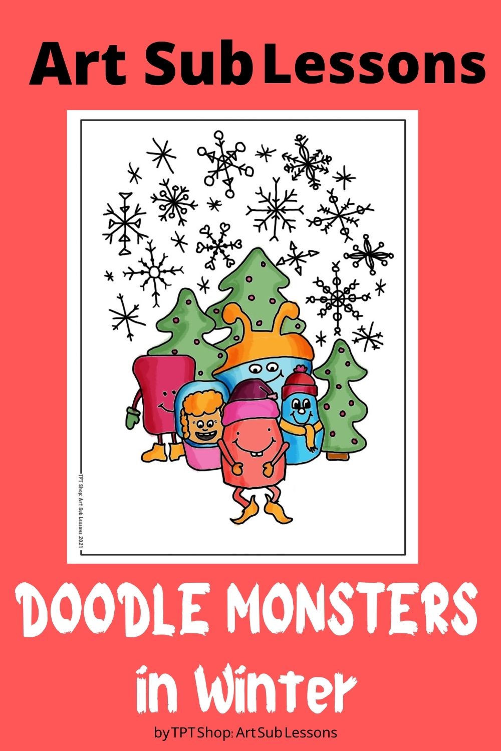 Art Sub Lessons: November 2021