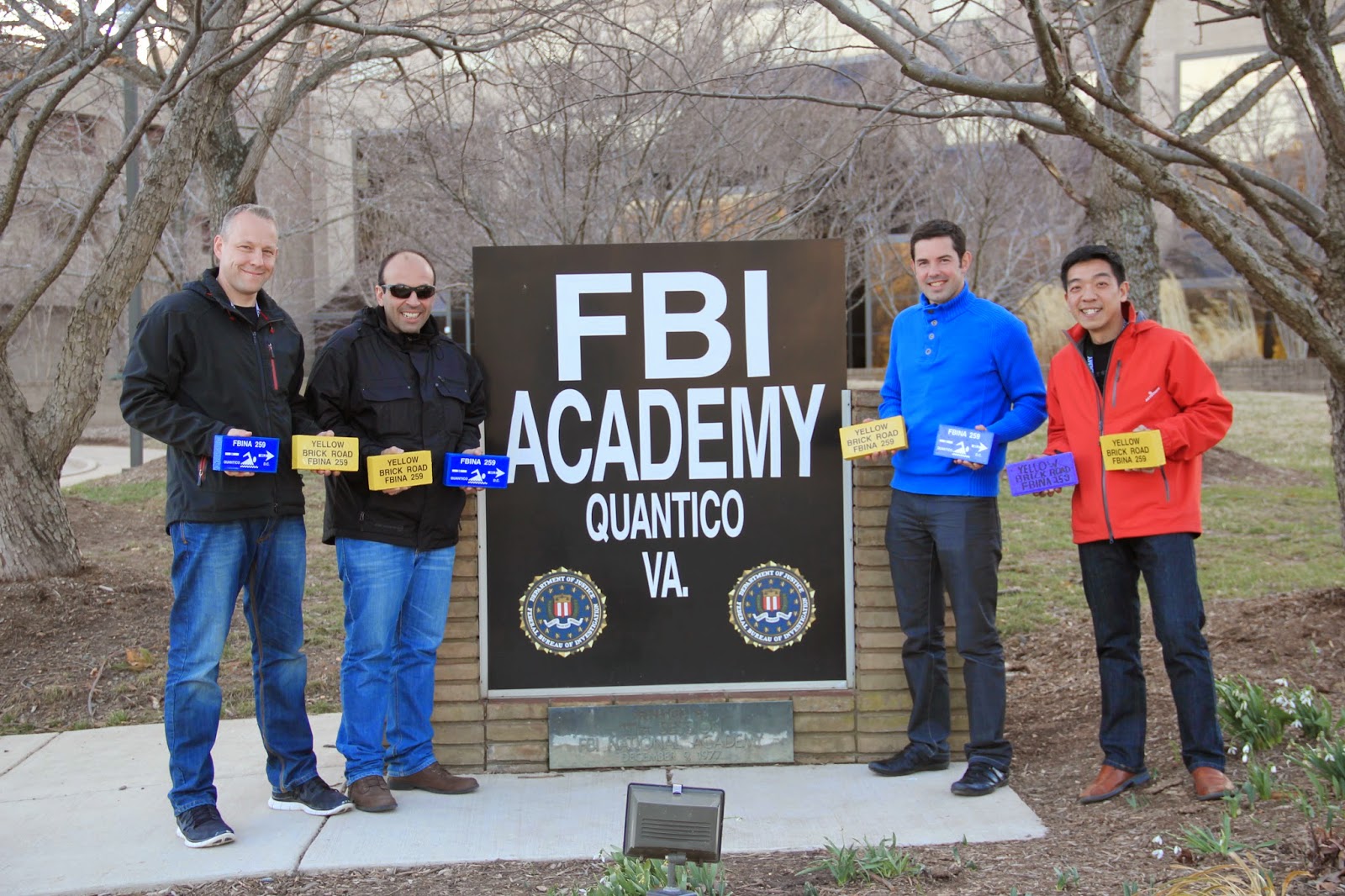 FBI National Academy, session 259 - my yellow brick road: März 2015