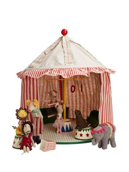 Satchel: Maileg Mouse Circus For Easter
