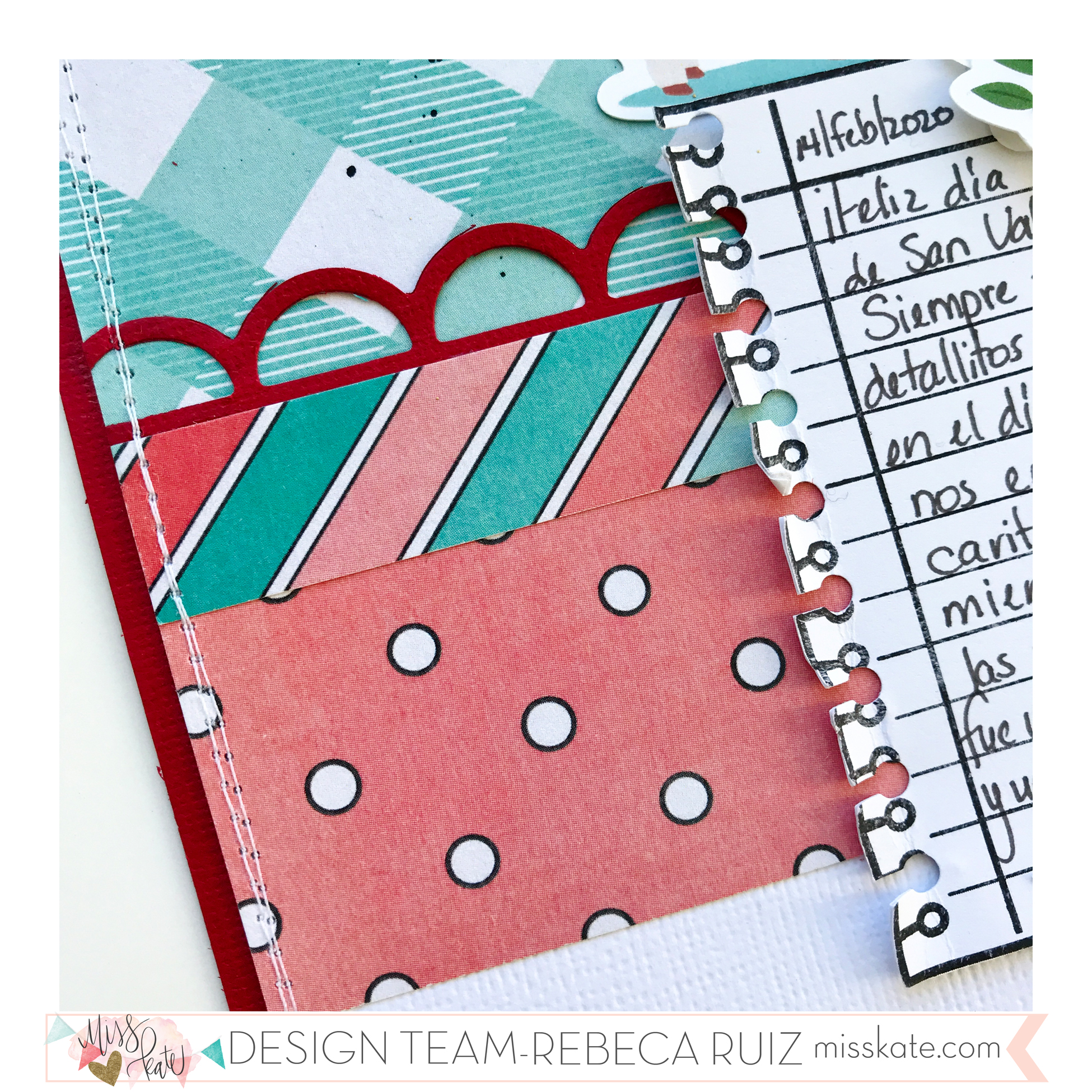 Happy Day Layout with Process Video - Simply Rebeca