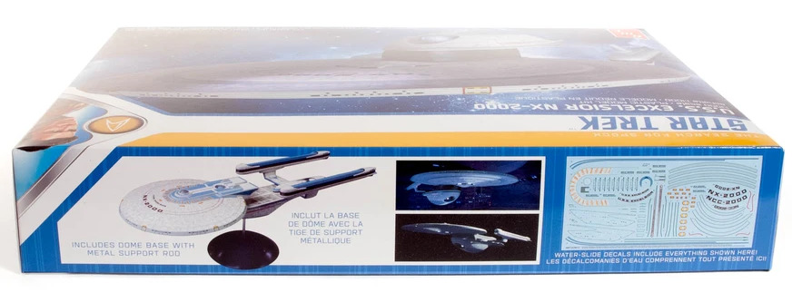 The Trek Collective: Latest starship model kit box art from Round 2 Models