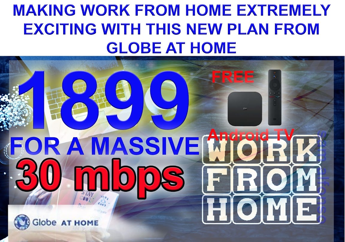 GLOBE HOME FIBER UNLIMITED INTERNET