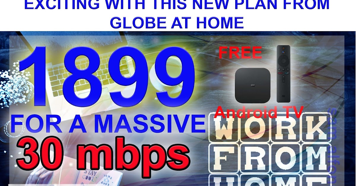 GLOBE HOME FIBER UNLIMITED INTERNET