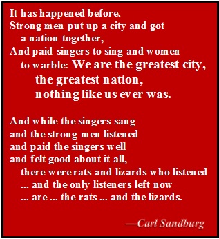 LaVonne Neff > LIVELY DUST: "We're the greatest" - an empty boast or a ...