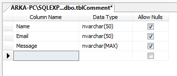 How to make a form and insert data into database using MVC4.0 razor ...