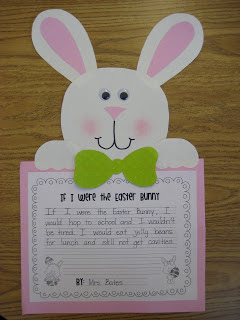 Finally in First: Easter Bunny Craftivity Giveaway