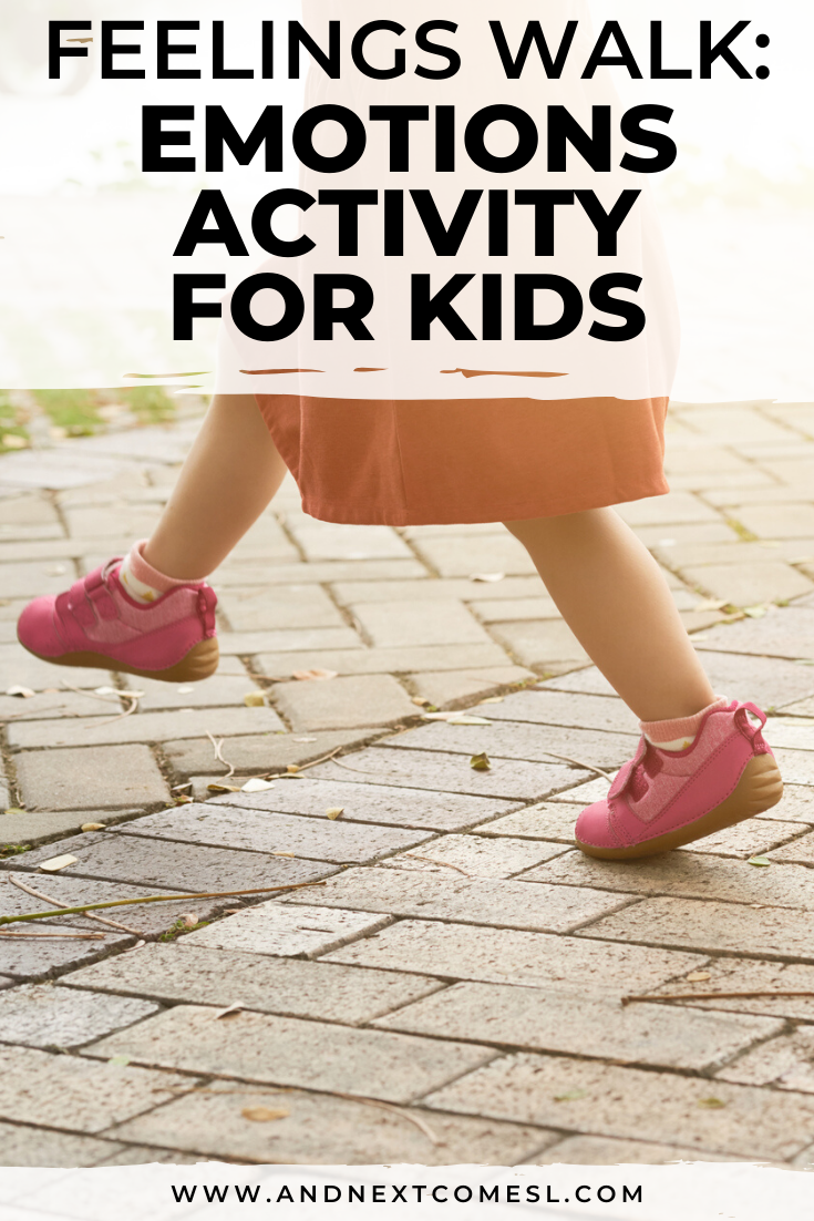 The Feelings Walk: A Simple Activity for Teaching Emotions for Kids ...