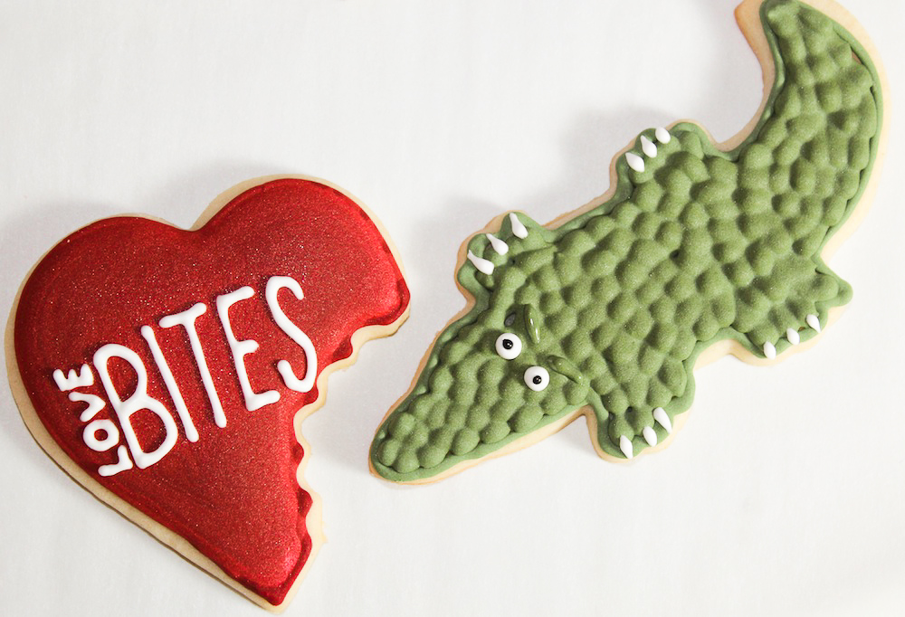 Baking in Heels: Crocodile Cookies