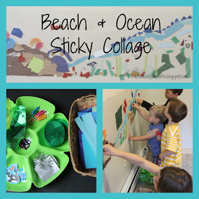 Kitchen Floor Crafts: Beach Week (Simple Summer Theme 2)