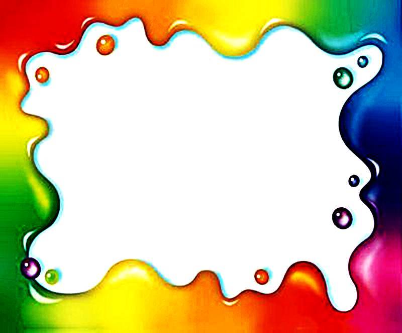 Muitas bordas coloridas para preparar capas de caderno, projetos ...