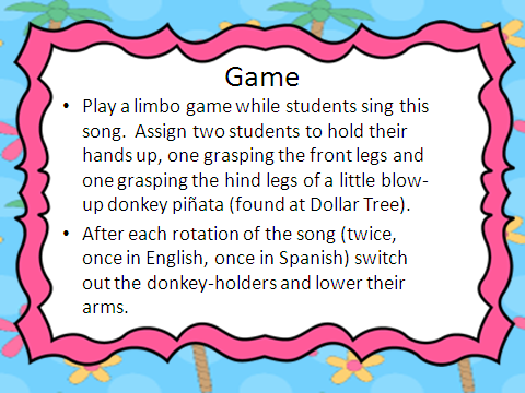 The Sweetest Melody: Tinga Layo - caribbean folk song