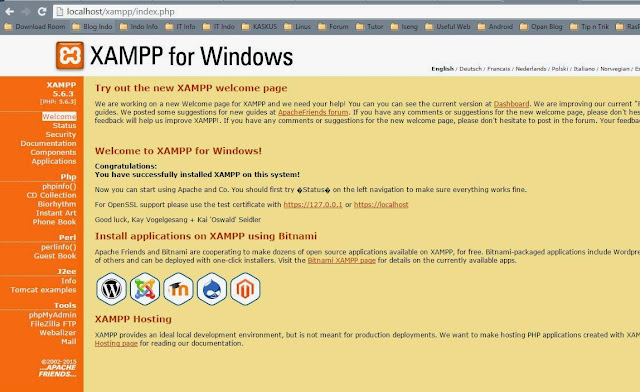 Tutorial Instalasi dan Konfigurasi Aplikasi XAMPP | Sarjana Gokil Tutorial Instalasi dan Konfigurasi Aplikasi XAMPP | Sarjana Gokil