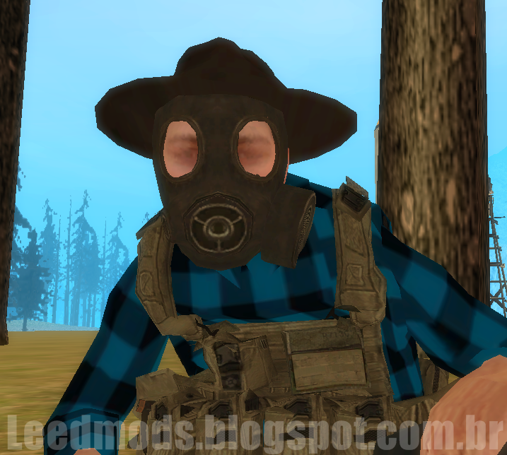 Leed Mods: SAMP DayZ - Bandit Gas Mask