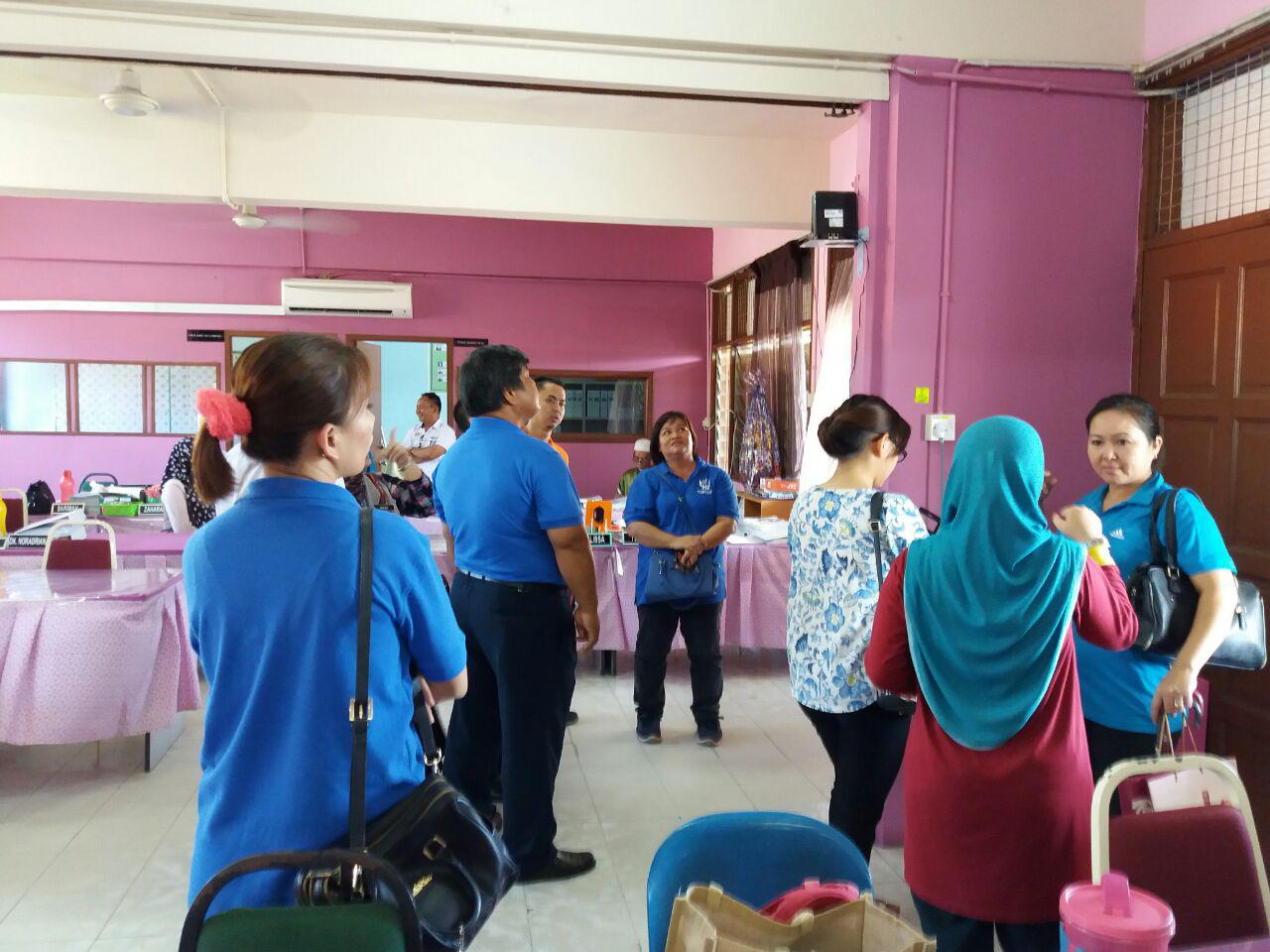 SK PEKAN KENINGAU: Aktiviti lawatan Penanda Aras EKSA & PA 21 dari SK. Sook