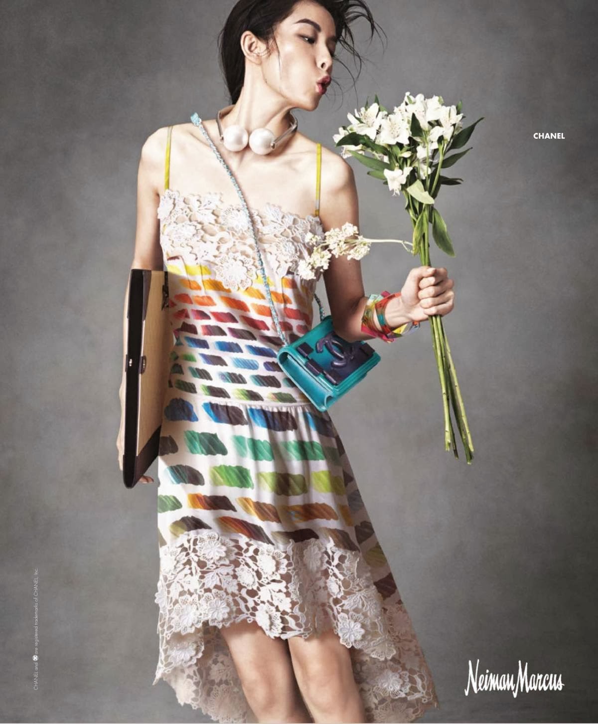 Ginta Lapina and Fei Fei Sun star for the Neiman Marcus Spring/Summer ...