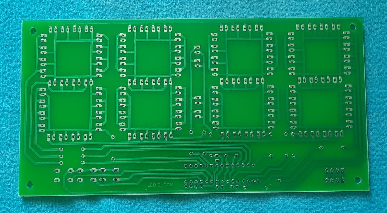Arduino Tutorial By Manmohan Pal Large Seven Segment Digital Clock