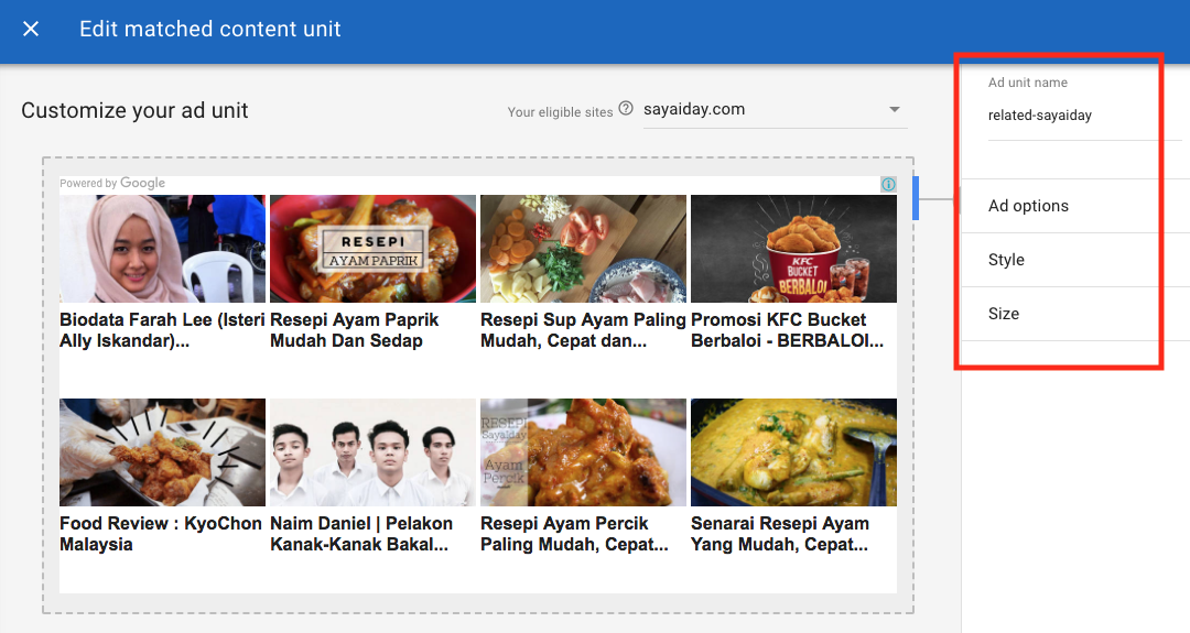 Cara Meningkatkan Trafik Dan Pendapatan Google Adsense Dengan Matched Content