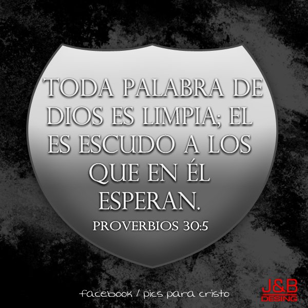 Pics para Cristo: Proverbios 30:5