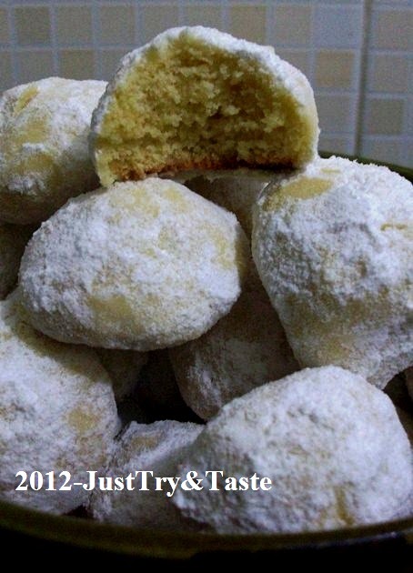 Resep Mexican Wedding Cookies - Si putih cantik yang lumer di mulut ...