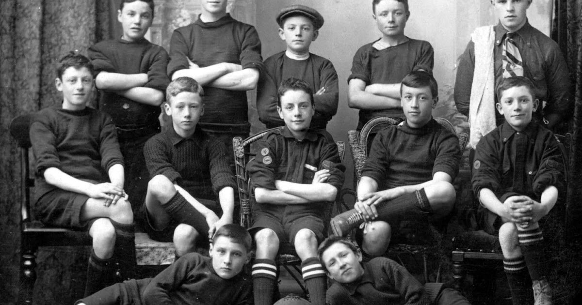 Tour Scotland: Old Photograph Boy Scouts Forfar Scotland