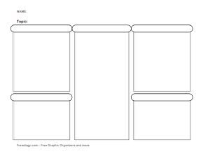 Blank Study Guide Template | Persuasive Essay