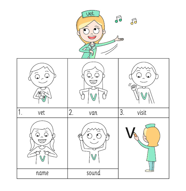 25: Vicky Vet /v/ - Groovy Phonics