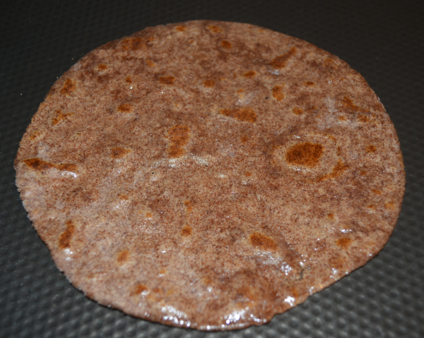 Veggie Platter: Mandua ki Roti / Ragi Roti / Finger Millet Flatbreads