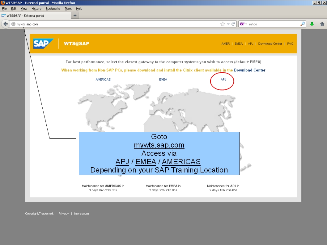 青蛙SAP分享 Froggy's SAP sharing: Navigation 00 Log in to SAP Training (Citrix)