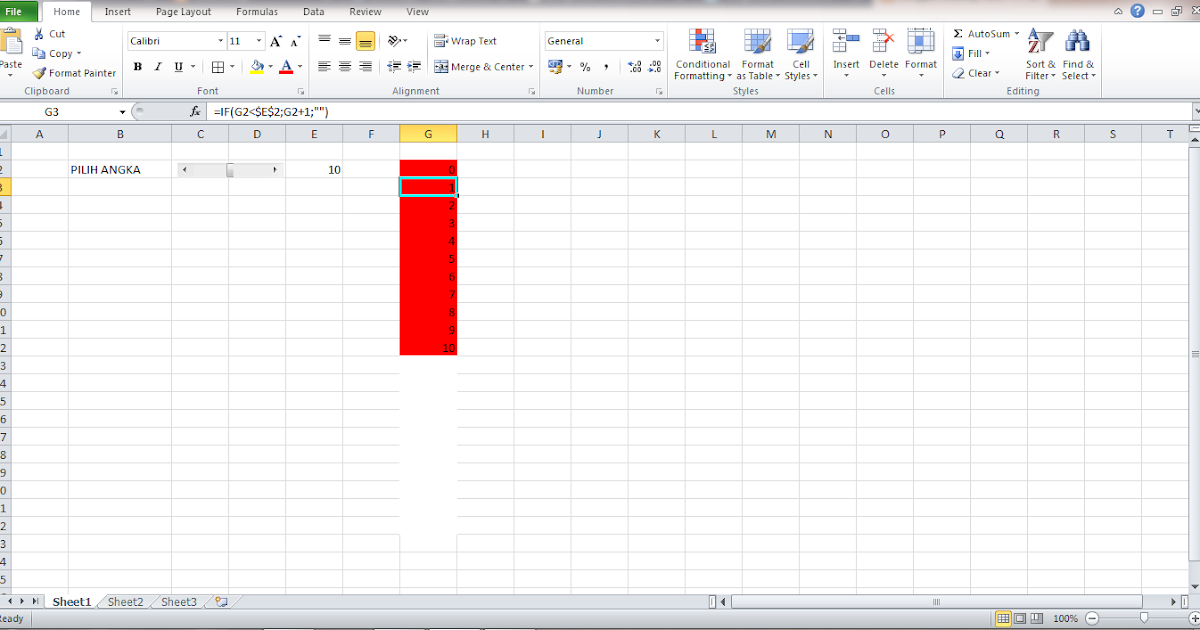 CARA MEMBUAT FORMAT CONDITIONAL