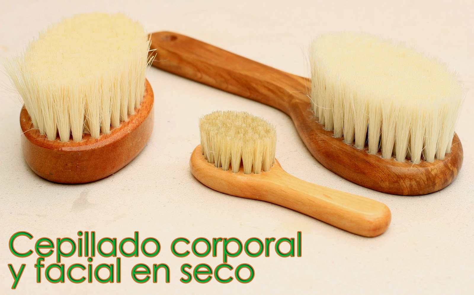 La Aldea Trofológica: Cepillado corporal y facial en seco