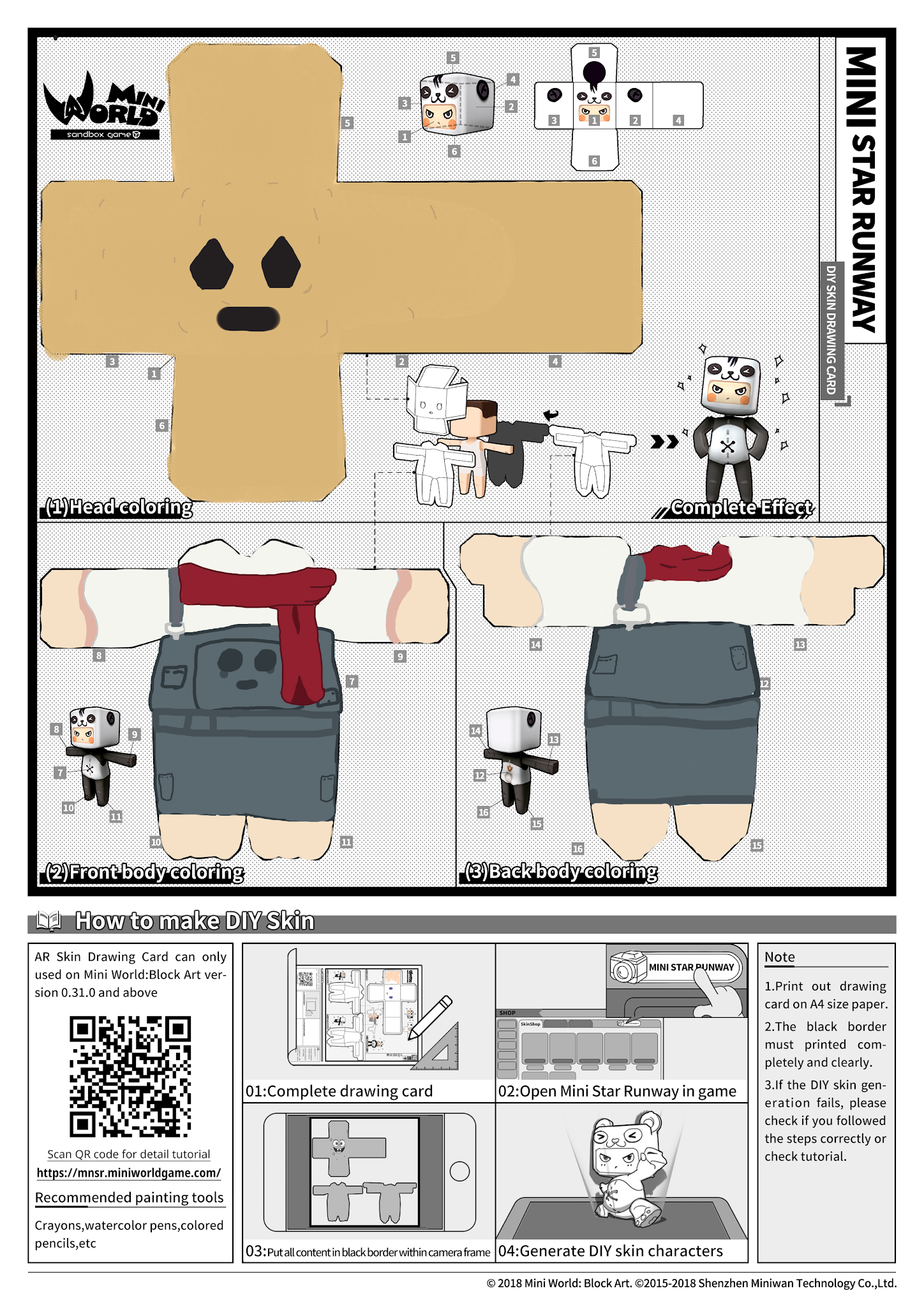 Mini World Blogg Art : Mini Skins Parte 2