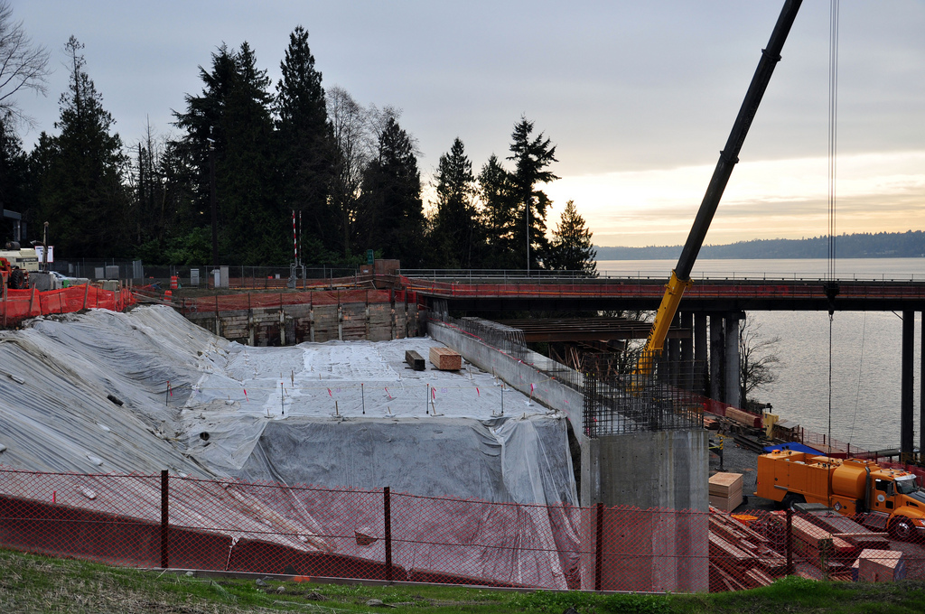 VISIONS DE CHANTIERS: SR 520 Seattle "floating bridge" (suite 21)