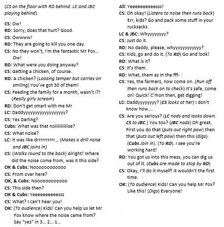 Revolution Arts- James Borg-Clancy: Roald Dahl's Fantastic Mr Fox