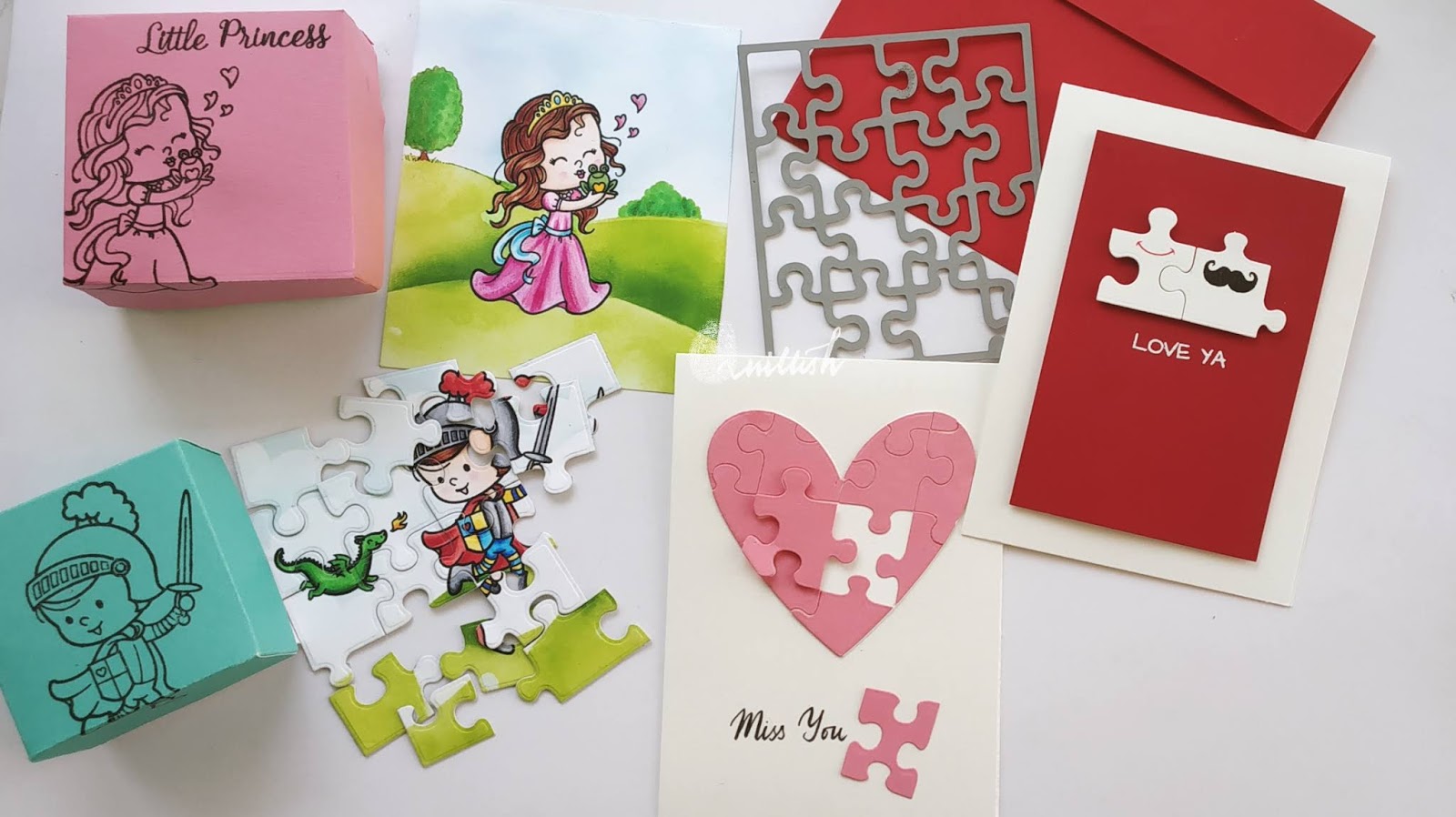 Guest designer - YNS - Puzzle die 3 ways - Video Tutorial