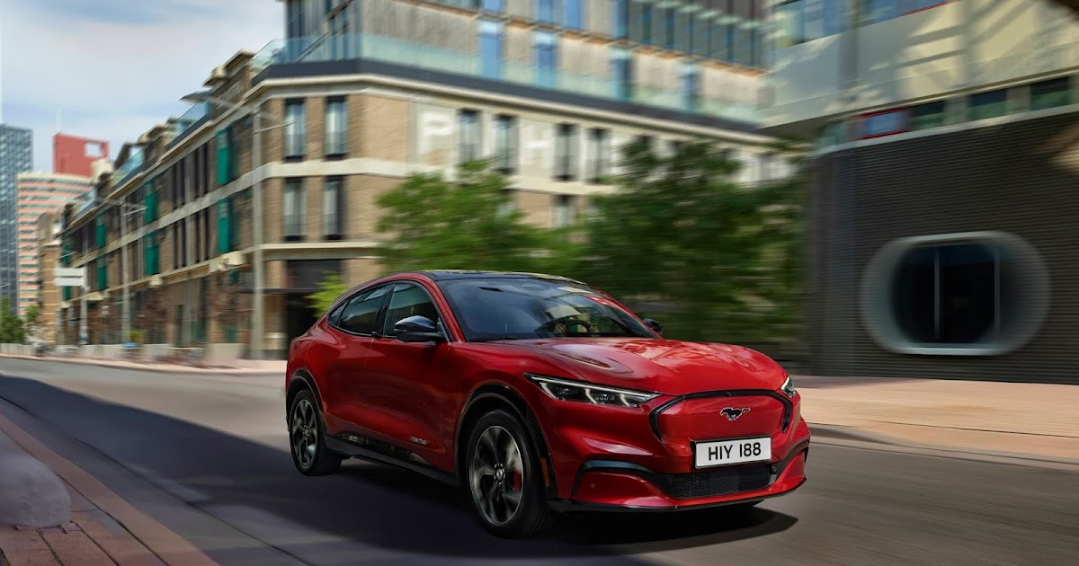 Hassle-free charging comes as standard with Mustang Mach-E