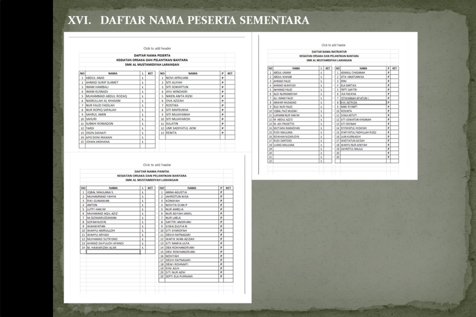 MATERI PRAMUKA ONLINE: CARA MEMBUAT PETUNJUK TEKNIS KEGIATAN (JUKNIS-K)