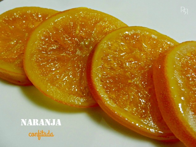 NARANJA CONFITADA | las recetillas de romo