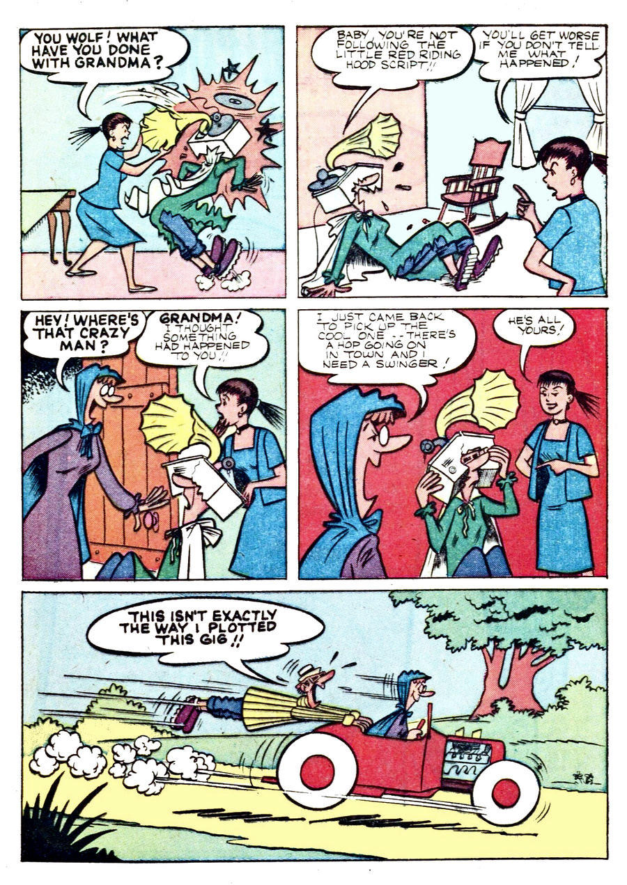 Pappy's Golden Age Comics Blogzine: Number 2450: Beatin' on Beatniks