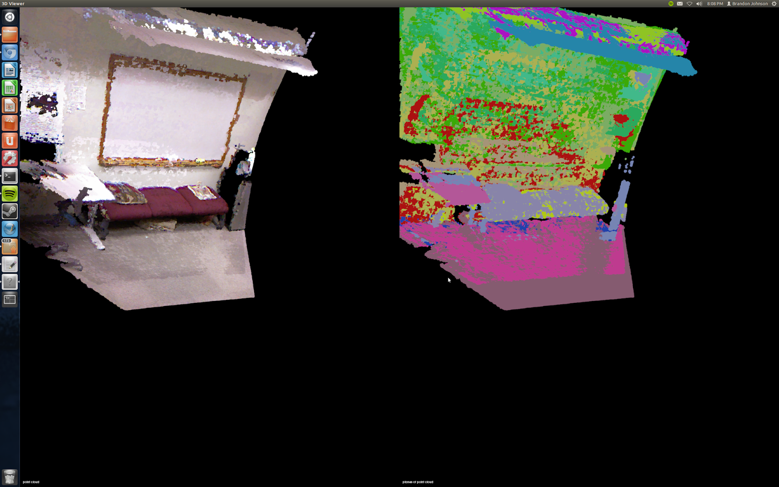 3D Scene Reconstruction Using Multiple Kinects (PCL and Libfreenect)