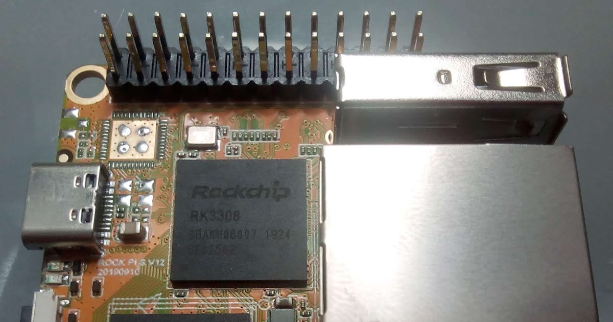 Rock Pi S - Mini Computer with Rockchip RK3308