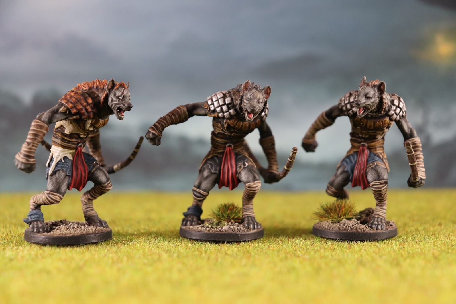 The Slow Miniatures Painter: Temple of Elemental Evil Board Game Gnolls
