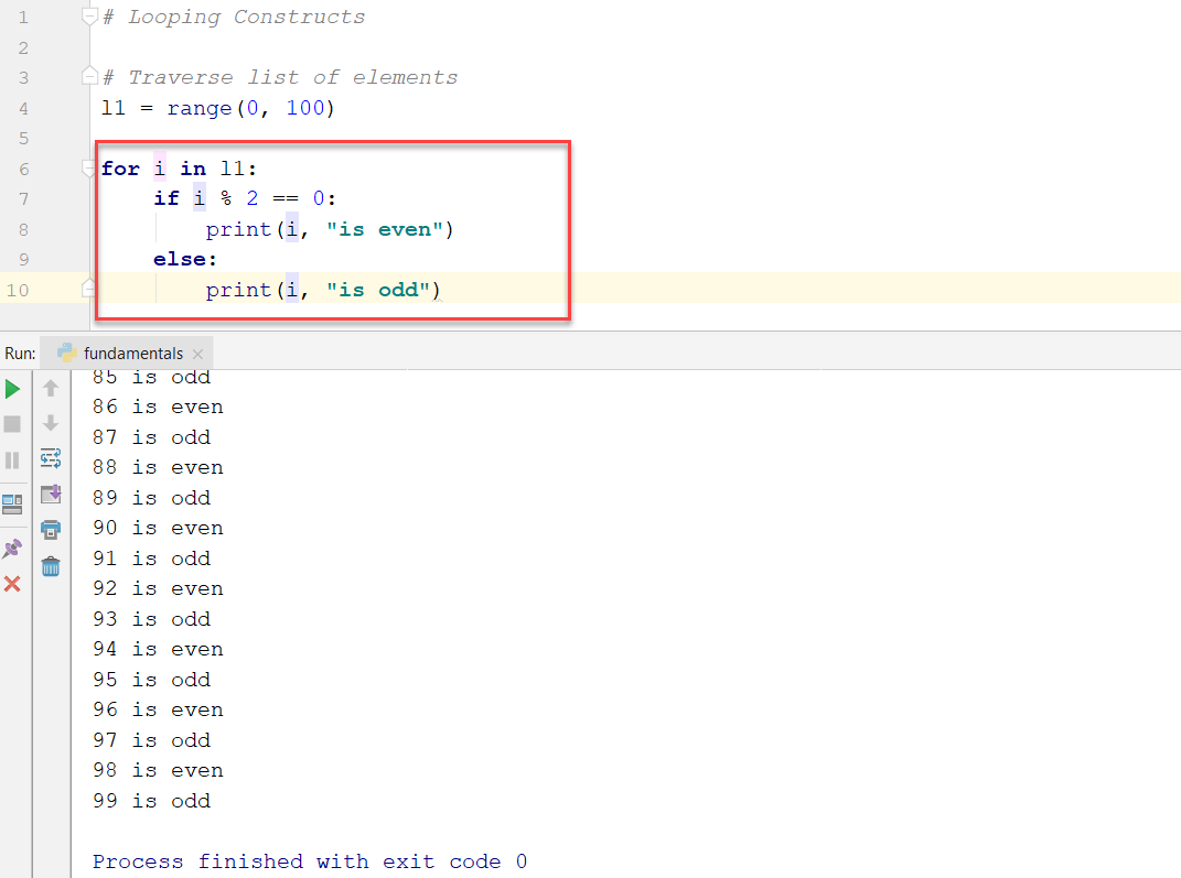 Share my learning's: Fundamentals of Python programming