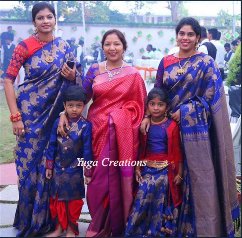 Motif Saree Trends!!