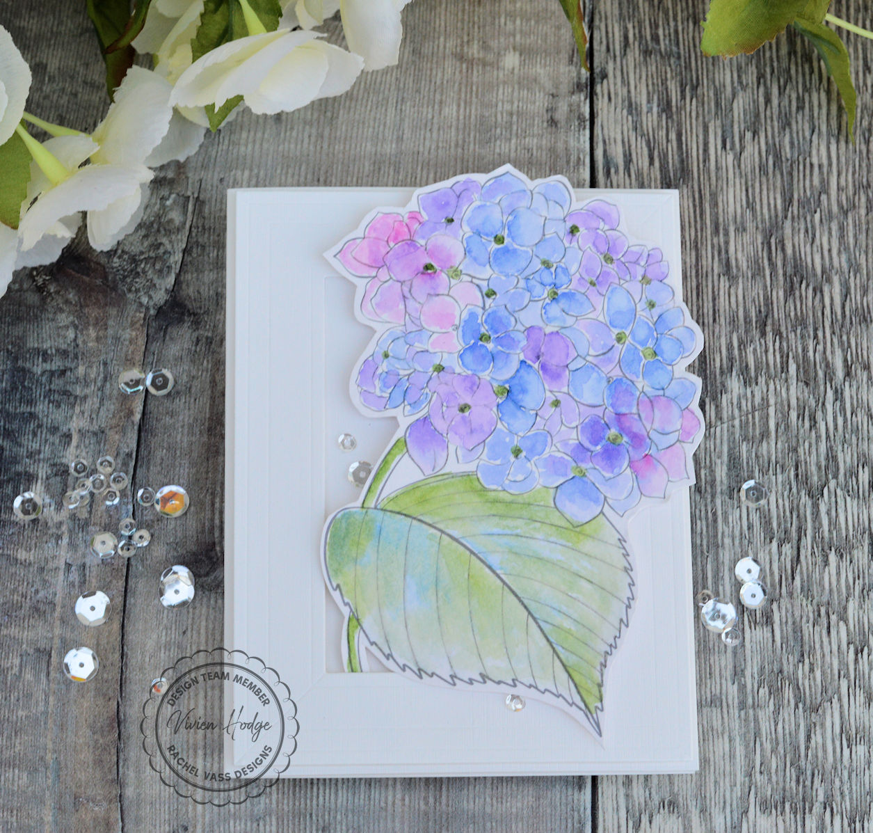 Daizy-Mae-Designs: Happy Hydrangea cards