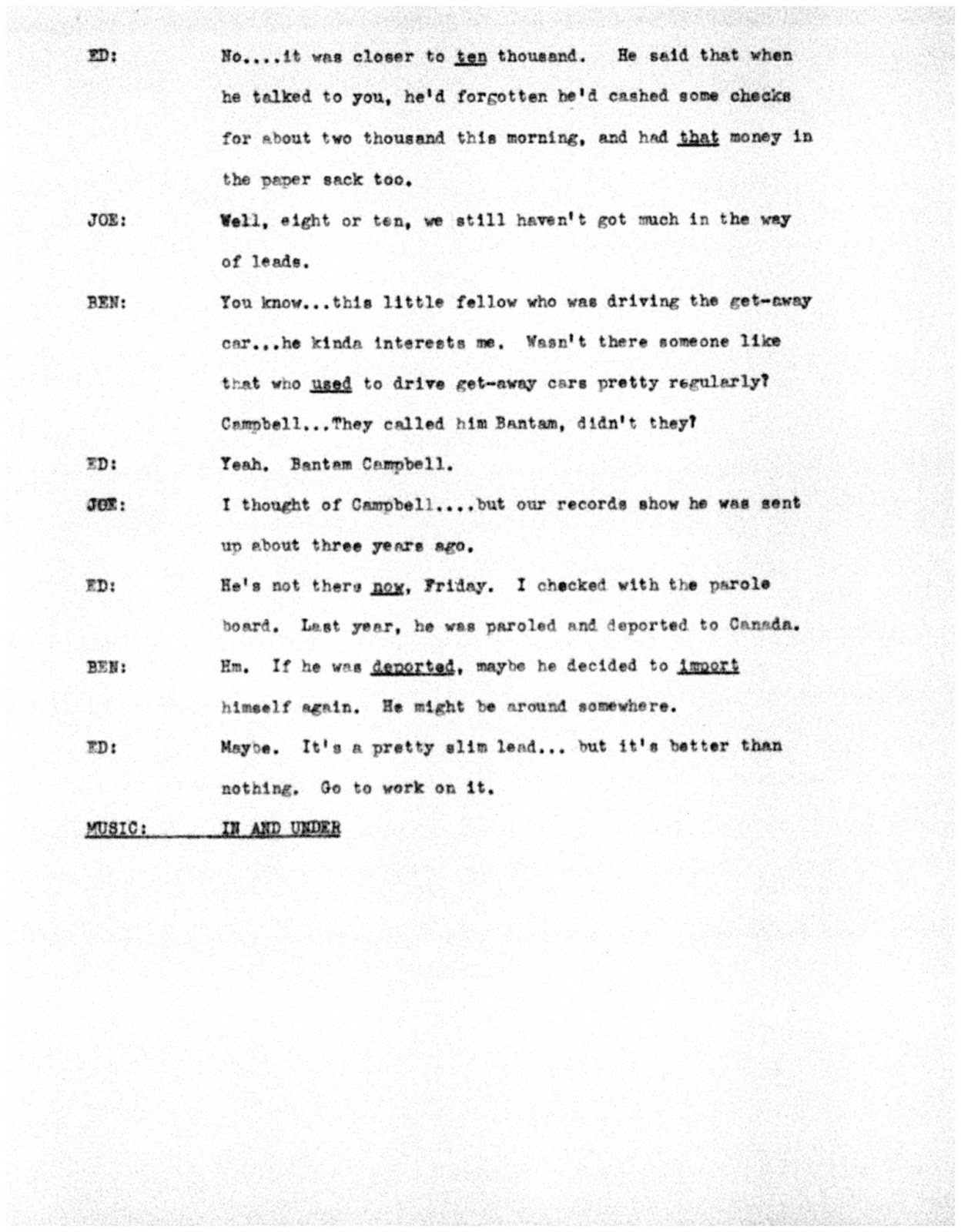 Martin Grams: Dragnet: The "Lost" Premiere Radio Broadcast