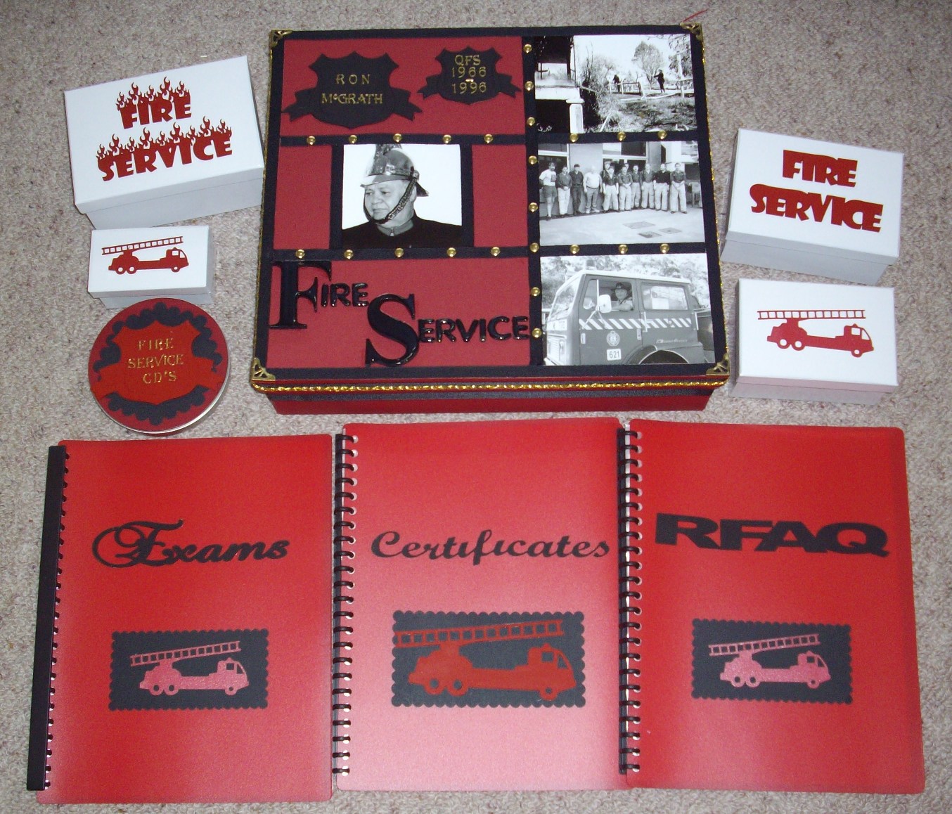 Fire Memorabilia Box