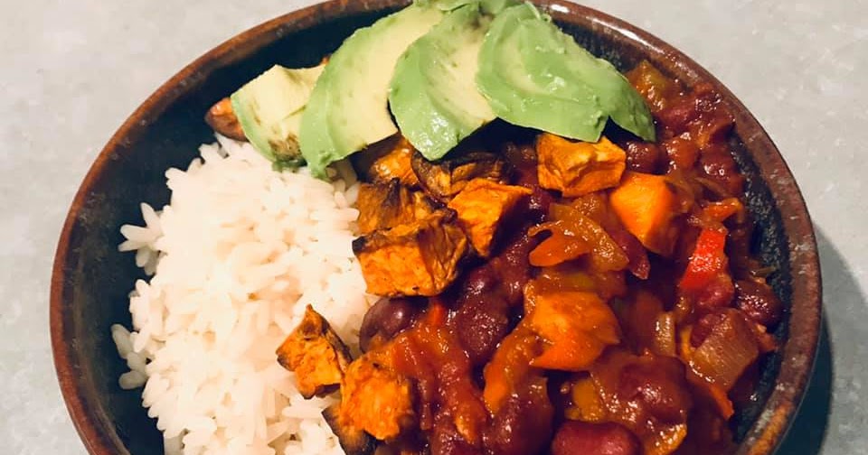 Choupy on mange quoi ?: Chili à la patate douce