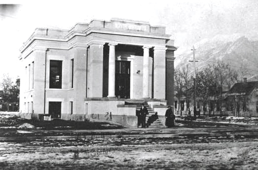 Utah's Present History: The Old Provo Library