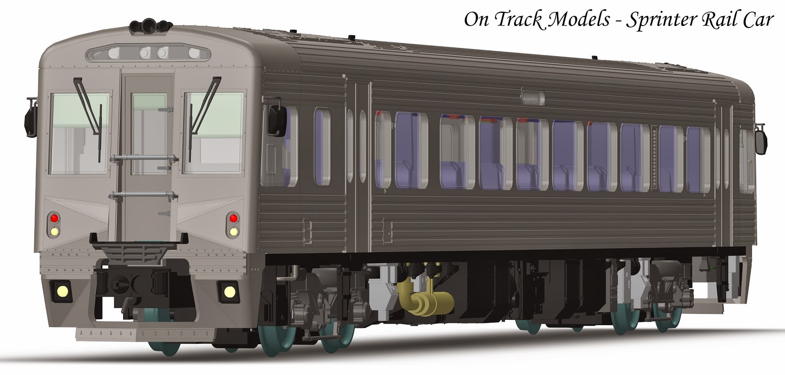 On Track Models: On Track Models Announces the Victorian Sprinter Railcar